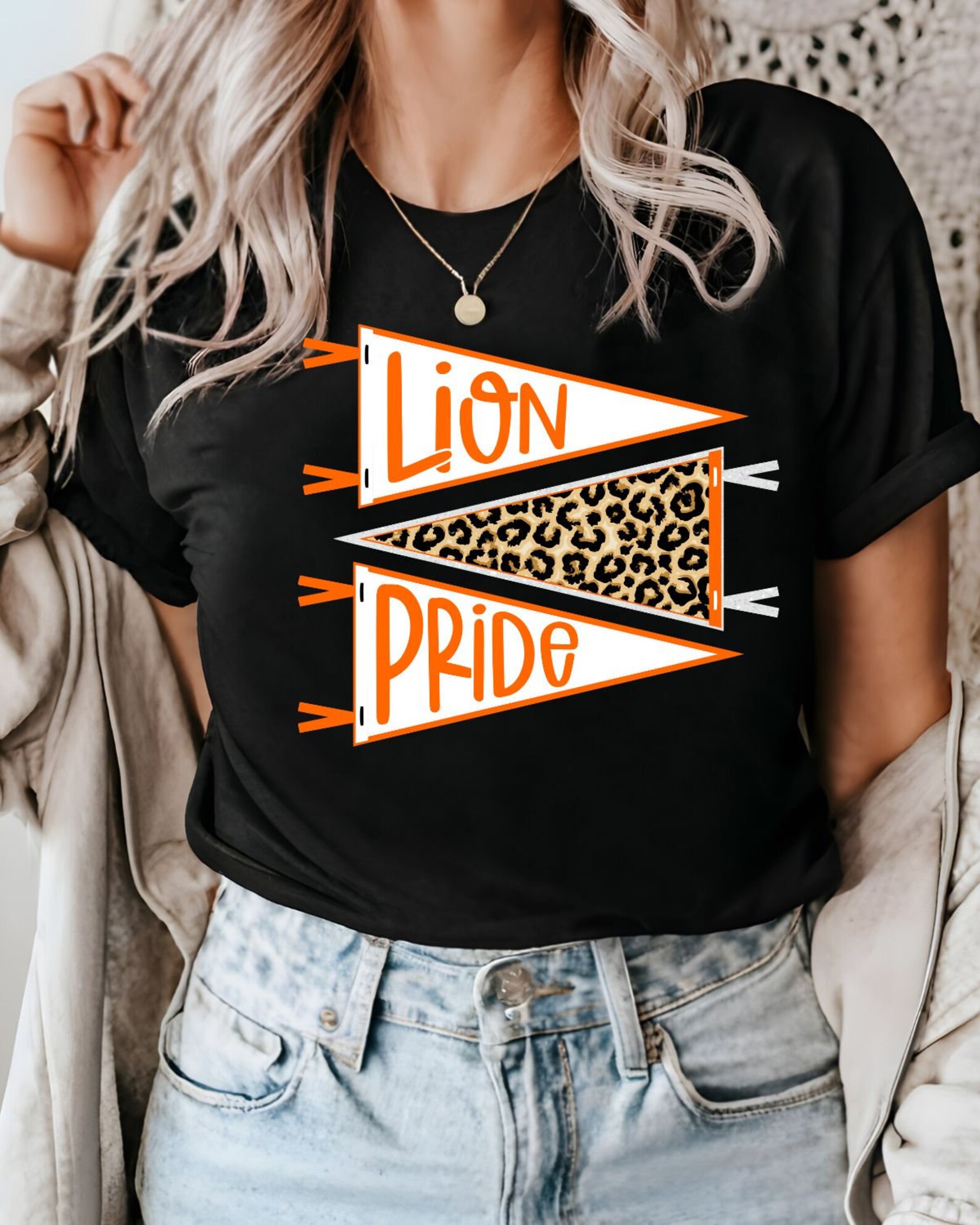 Lions Mascot Shirt Lion Pride Tshirt School Spirit Tshirt Custom Mascot ...
