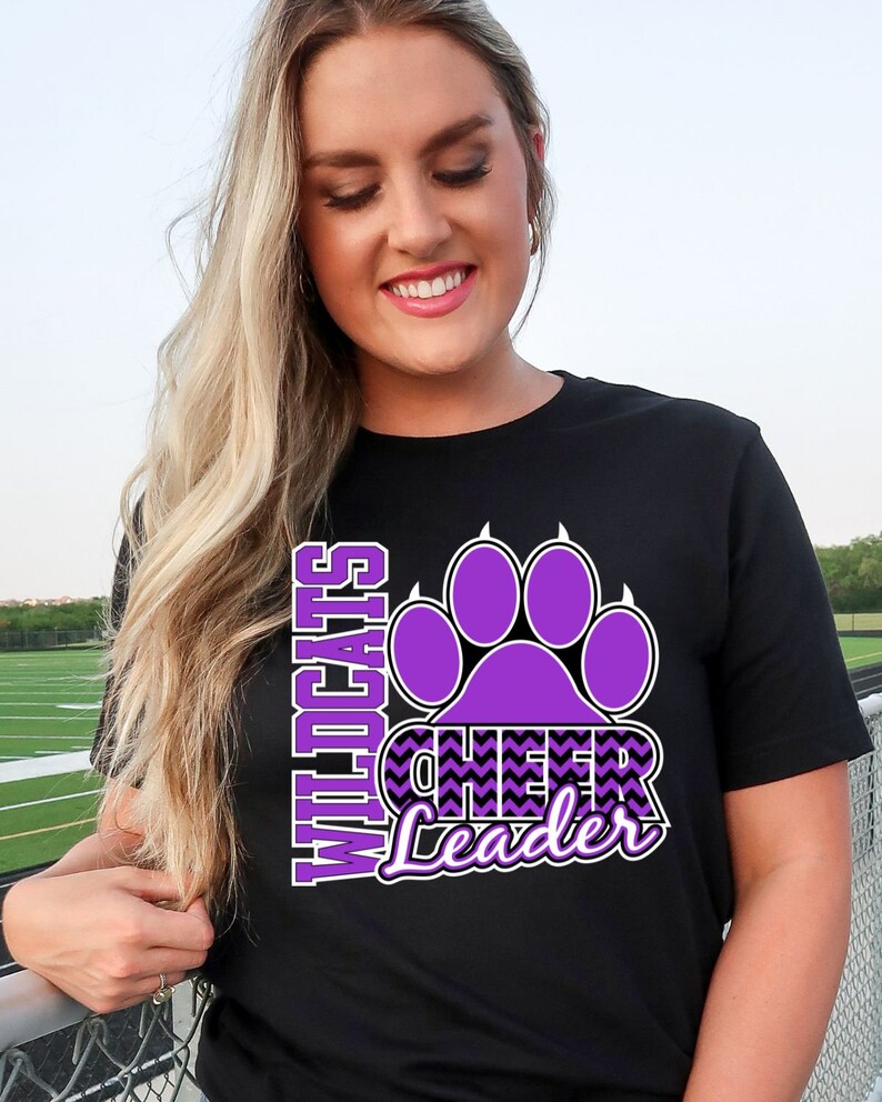Wildcat Cheer Shirts, Cheer Shirt Designs, Cheer Mom Shirt, Cheerleader ...