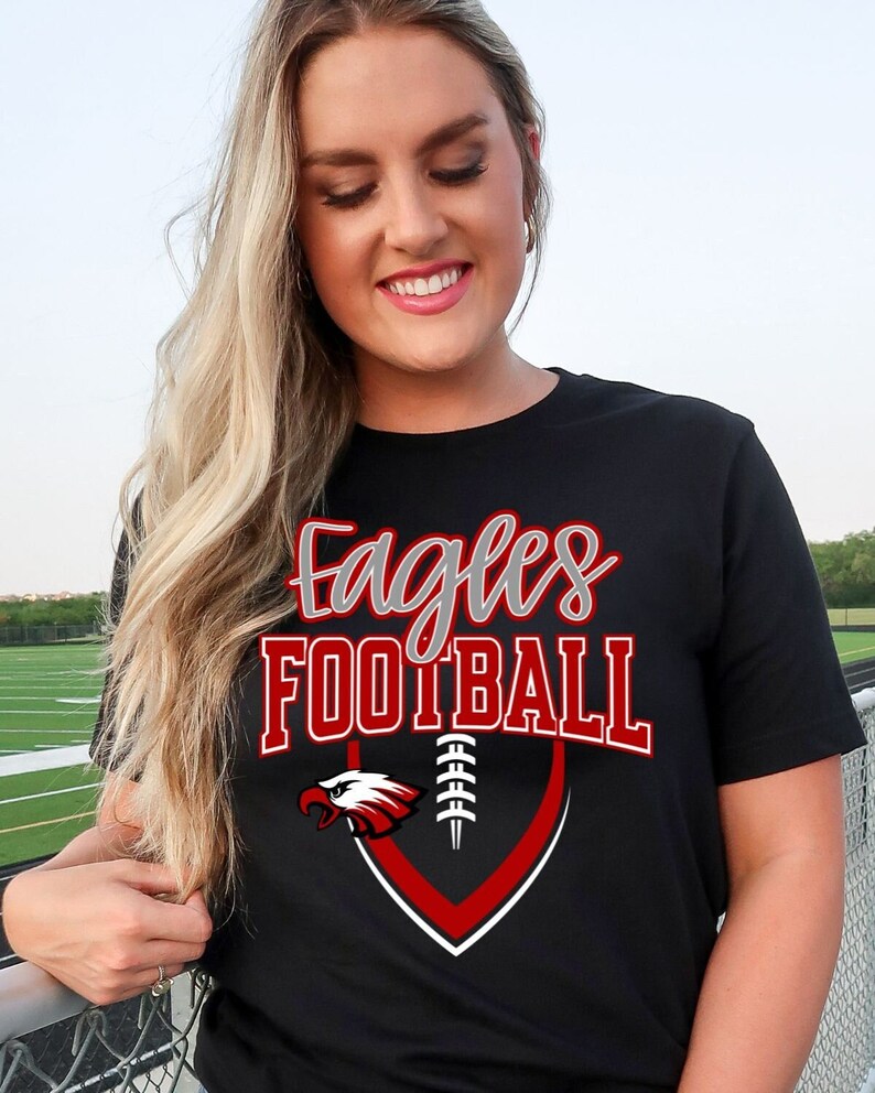 Eagles Shirt Eagles Football Mom Shirt Game Day Apparel Sports Eagle ...