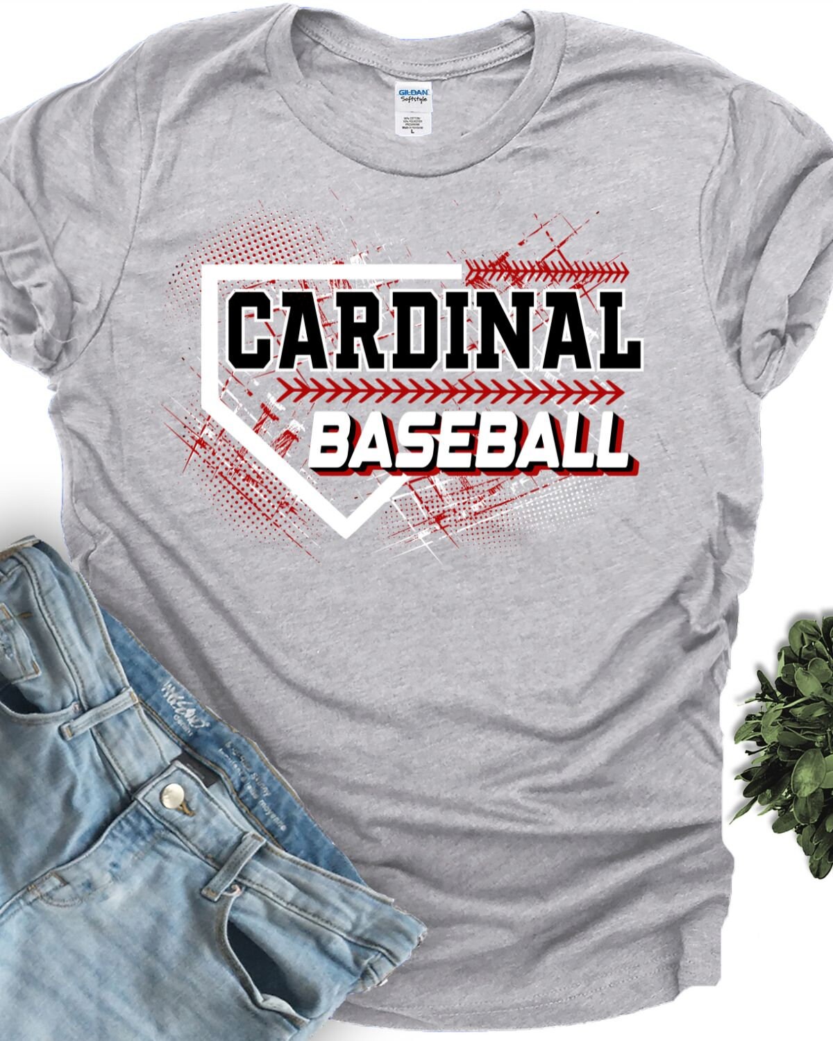 Cardinal Baseball Shirt Baseball Mom Tees Custom Baseball Tshirt Game ...