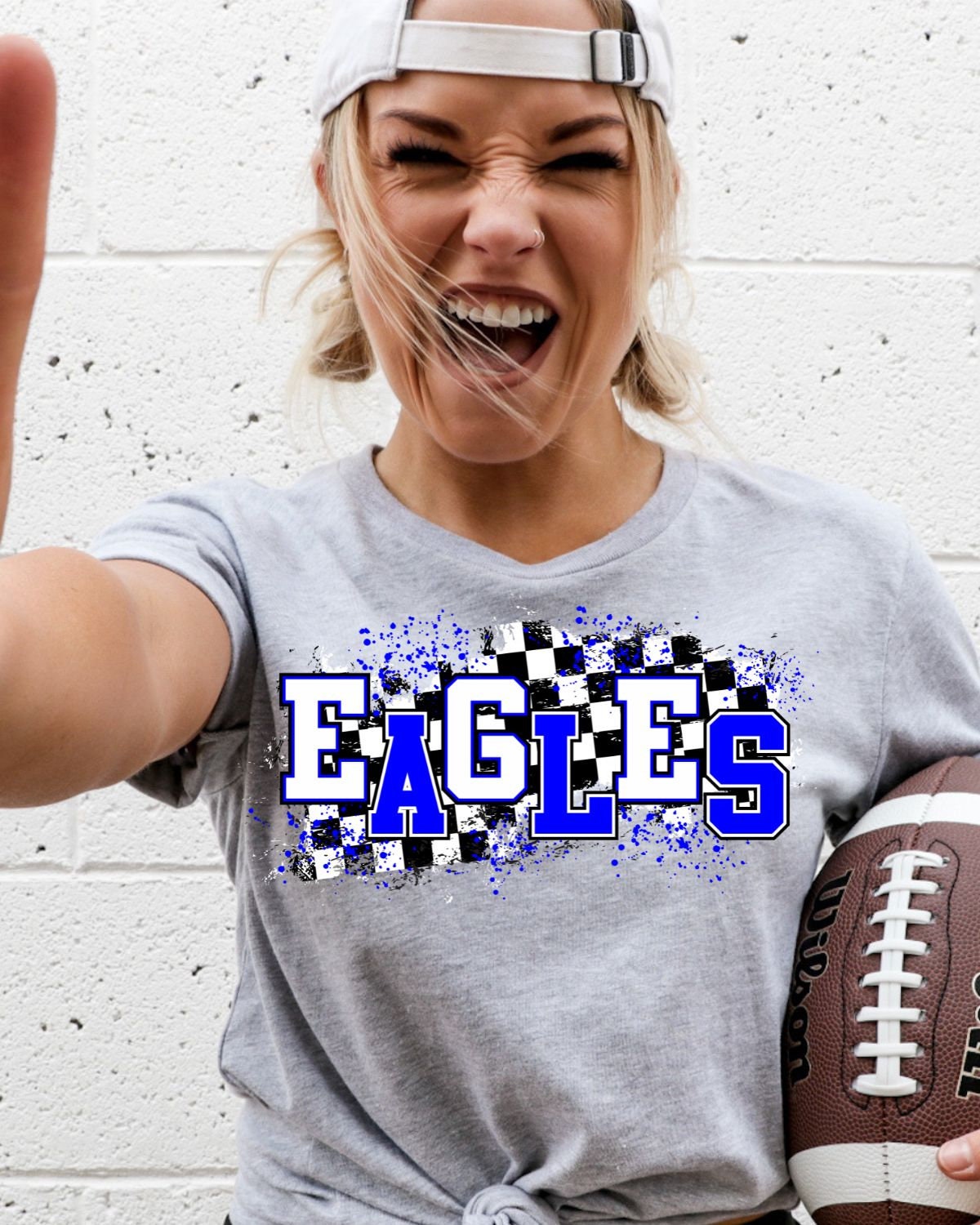 Eagles Custom Mascot Shirt, Personalized School Shirt, Game Day Tshirt ...