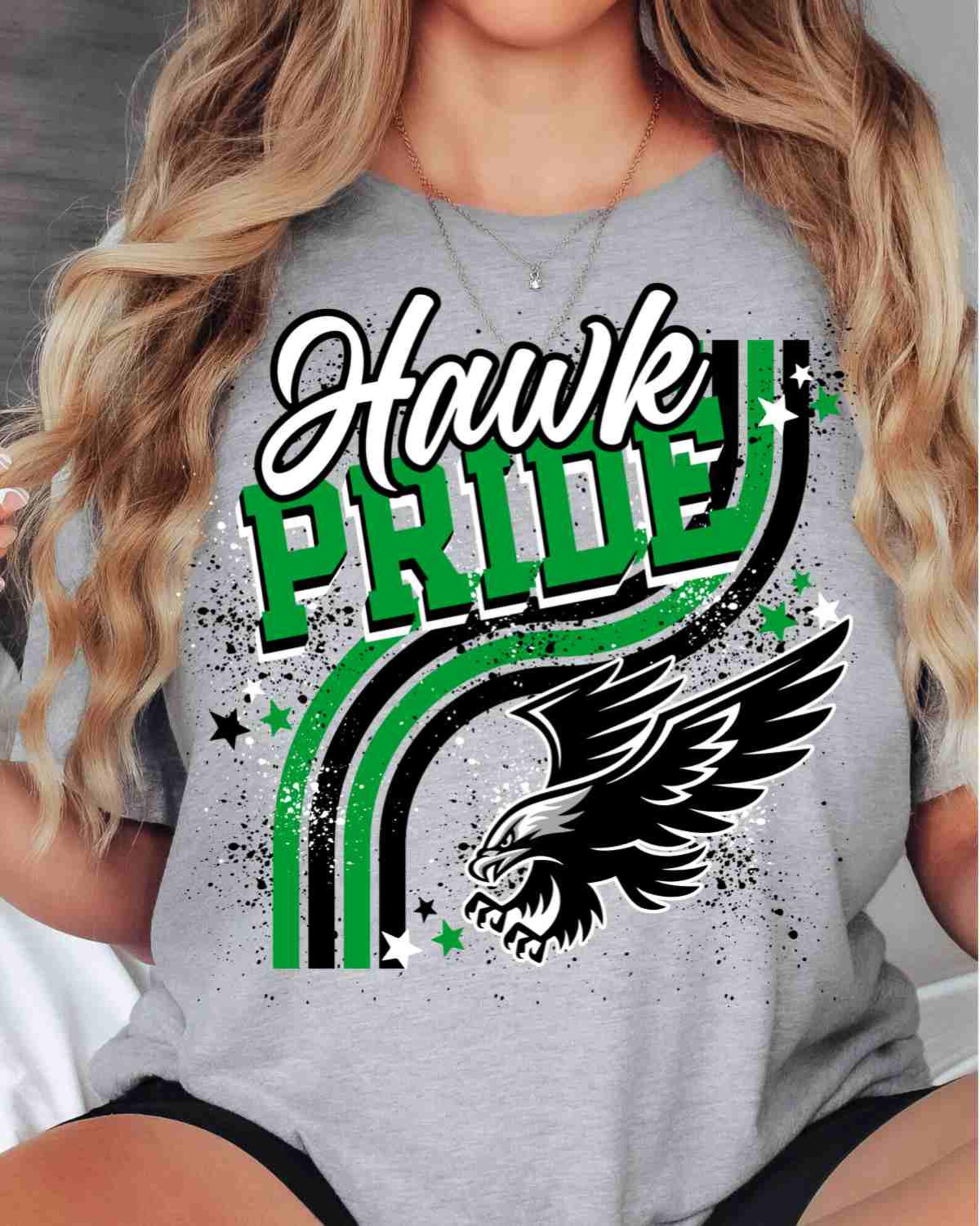 Hawks Shirt Custom Mascot Shirt Retro School Shirt Custom School Mascot ...