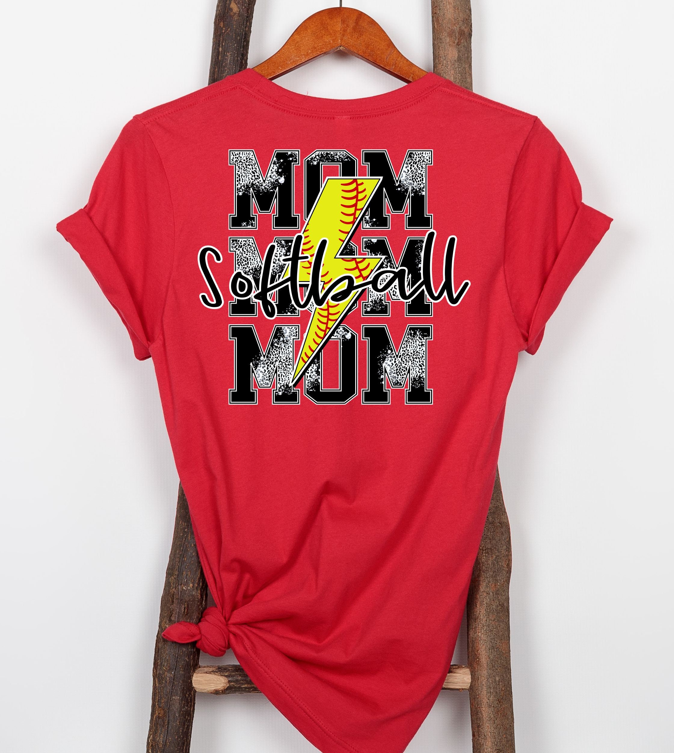 Softball Mom Shirt Custom Softball Tee Game Day Tshirt Personalized ...