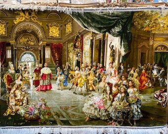 Handmade Woven Silk Rug, Renaissance Rug, Handmade Silk Rug ...