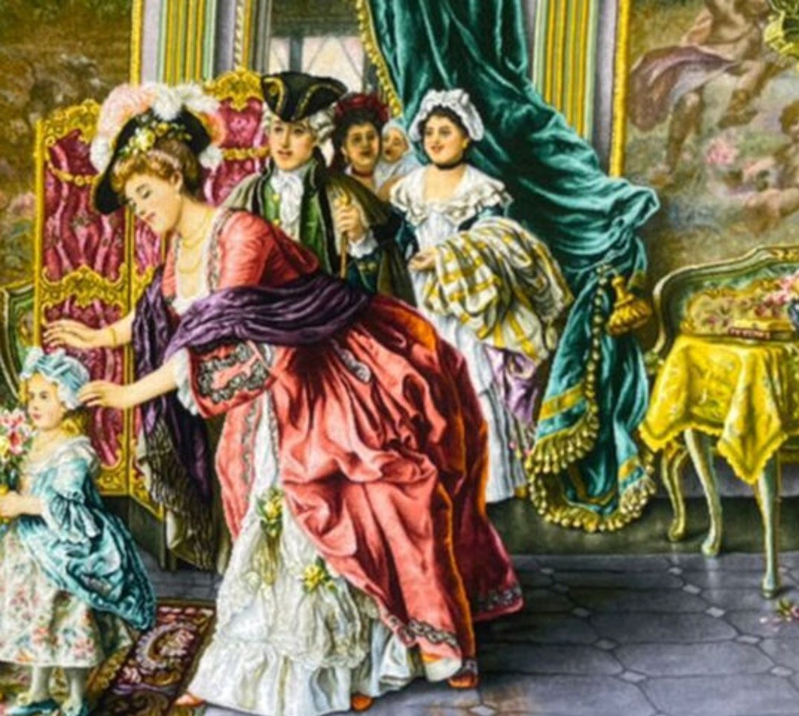 Silk Wall Rug, Renaissance Rug, Handmade Silk Rug, Masterpiece Rug ...