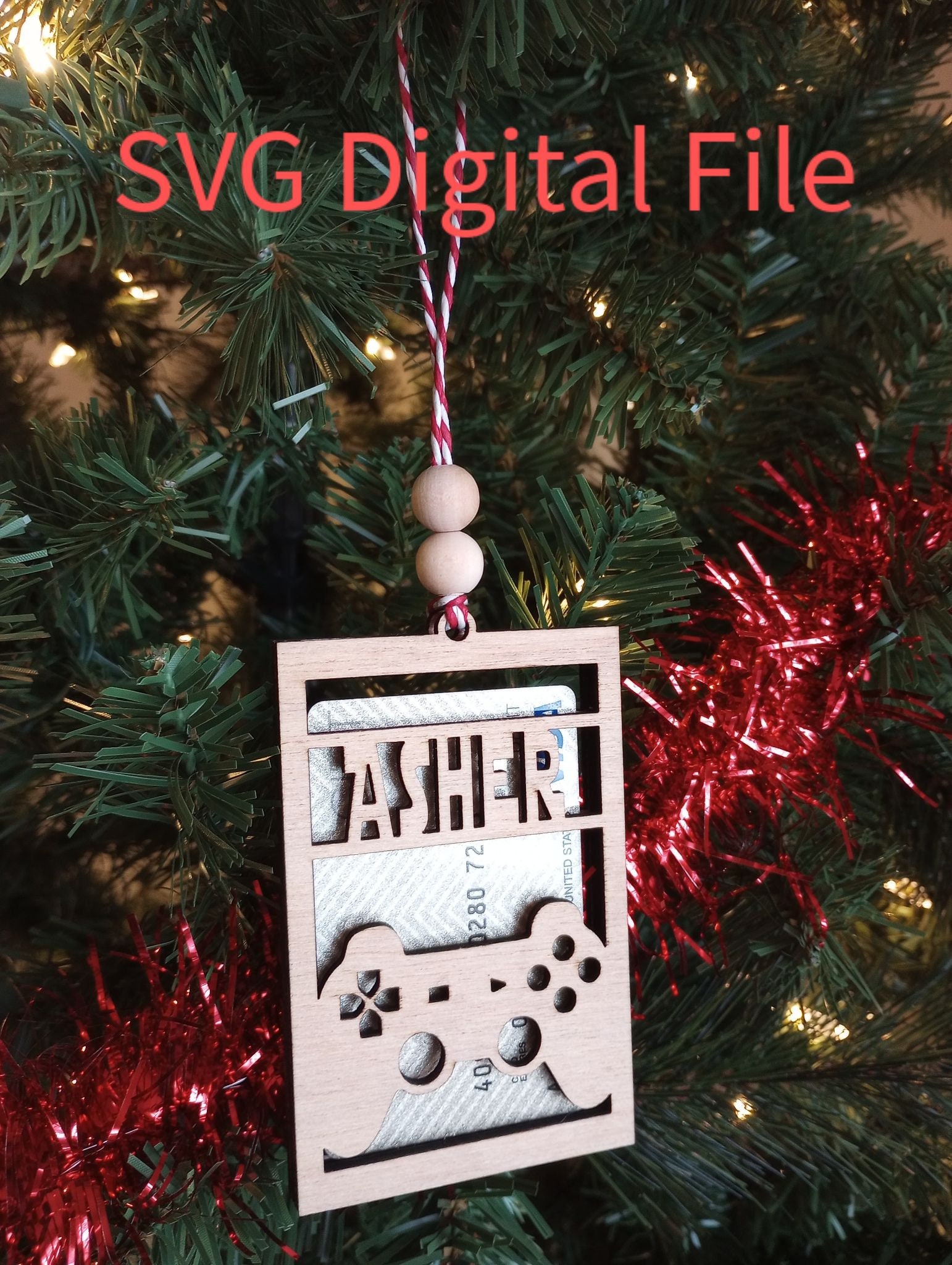 Gamer Gift Card Holder SVG DIGITAL FILE - Etsy