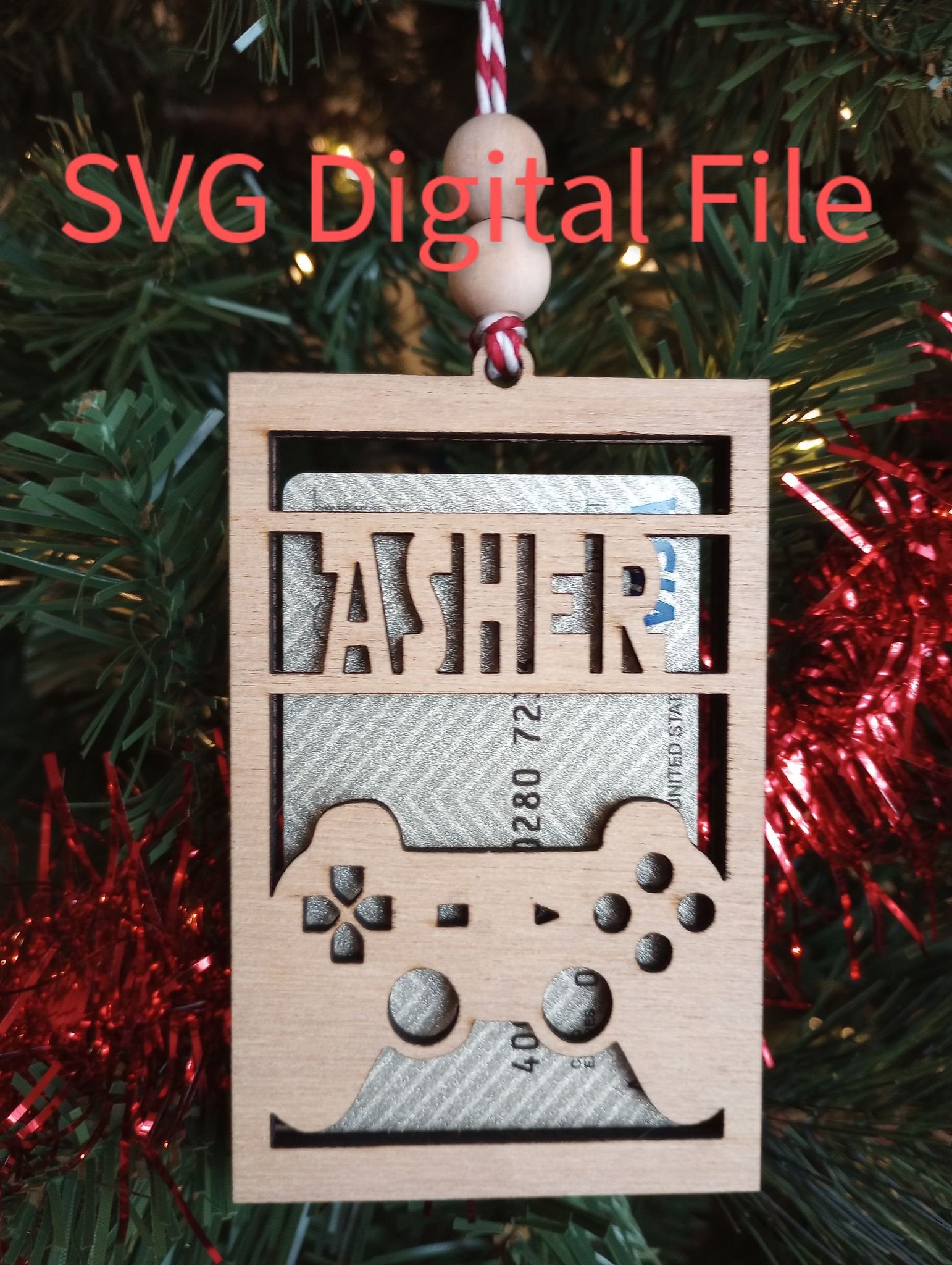 Gamer Gift Card Holder SVG DIGITAL FILE - Etsy
