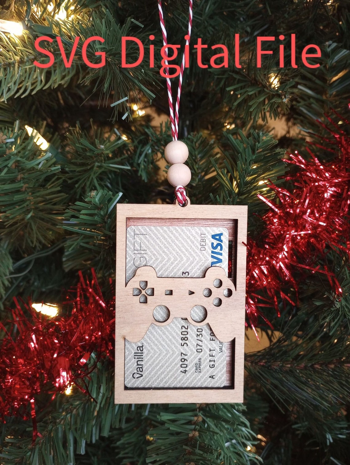 Gamer Gift Card Holder SVG DIGITAL FILE - Etsy