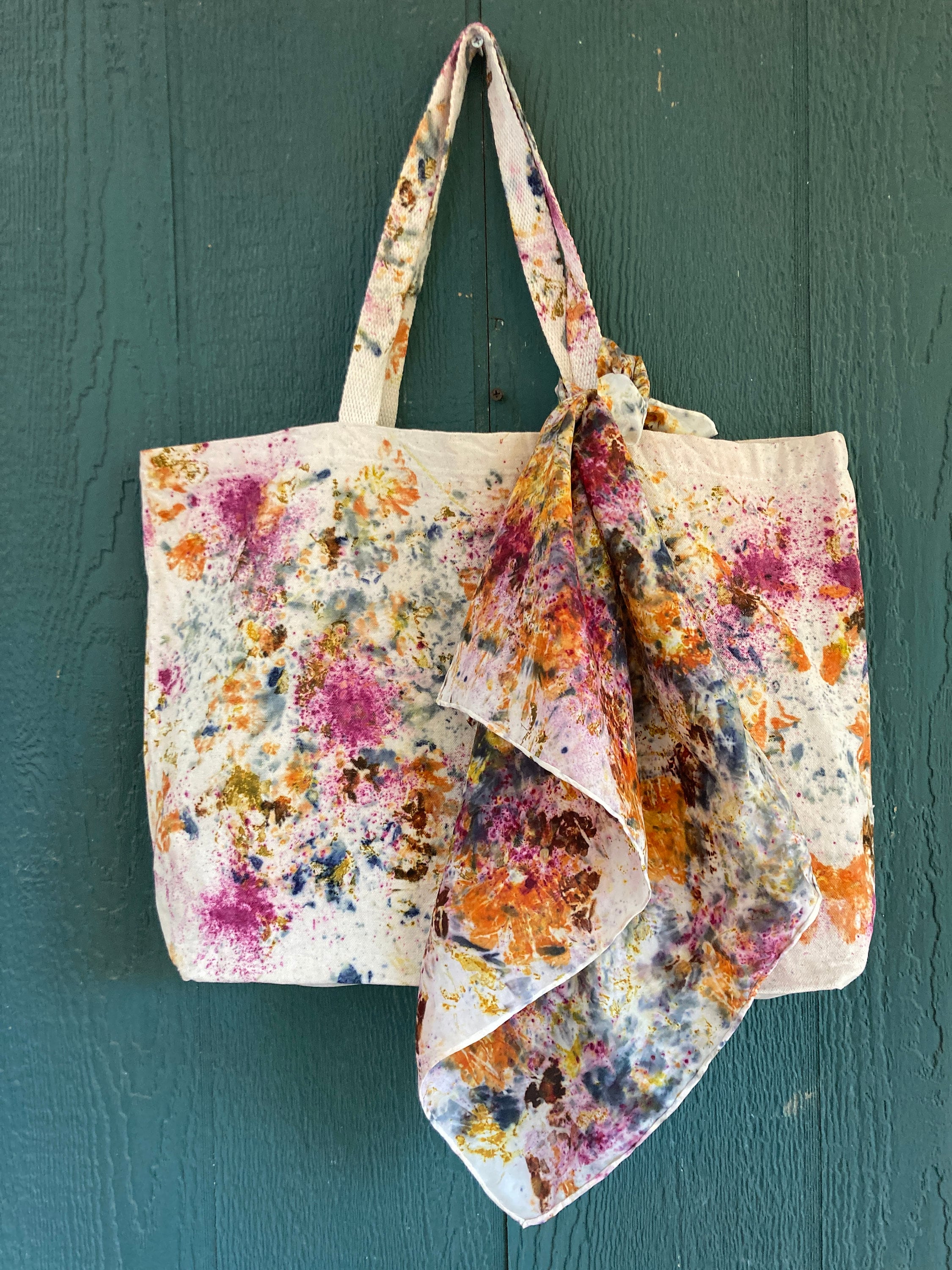 Natural Bundle Dyeing Kit, DIY Kit, Organic Plant Dyes, Ecoprint, Plant ...