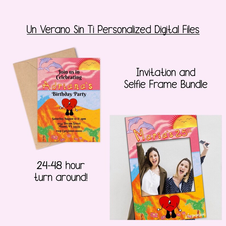 Un Verano Sin Ti Invitation Template Beiwag