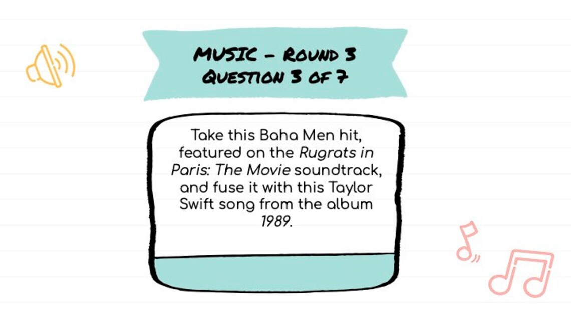 Back to School Trivia Game Fun, Challenging, Creative Trivia 6 Rounds ...