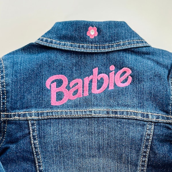 Barbie Jean Jacket Girls - Etsy