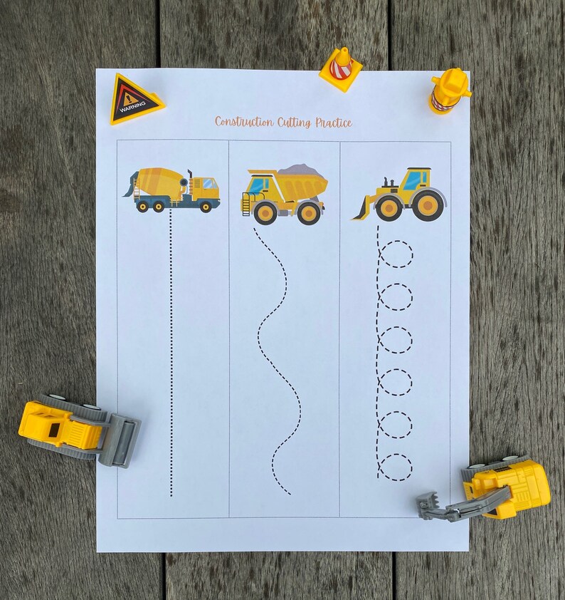 Construction Activity Kit: Toddler and Preschool Learning Games ...