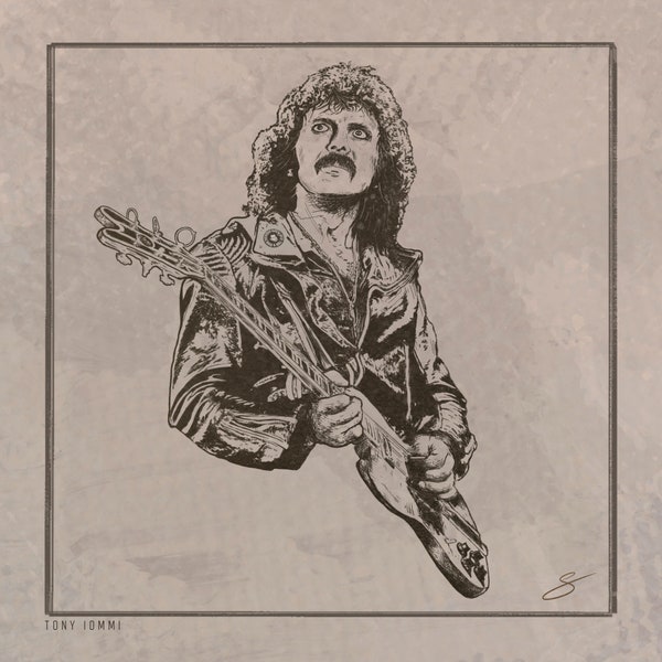 Tony Iommi - Etsy