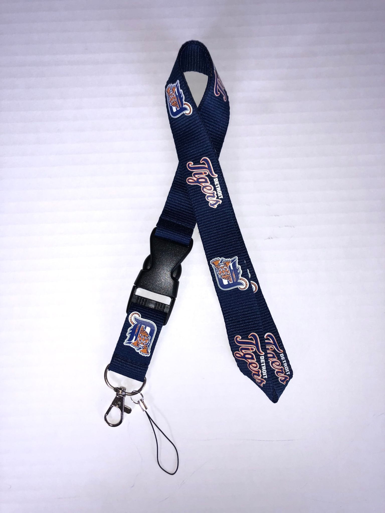 MLB Baseball Lanyards Wristlet Detachable Keychain ID Phone Holder Neck ...