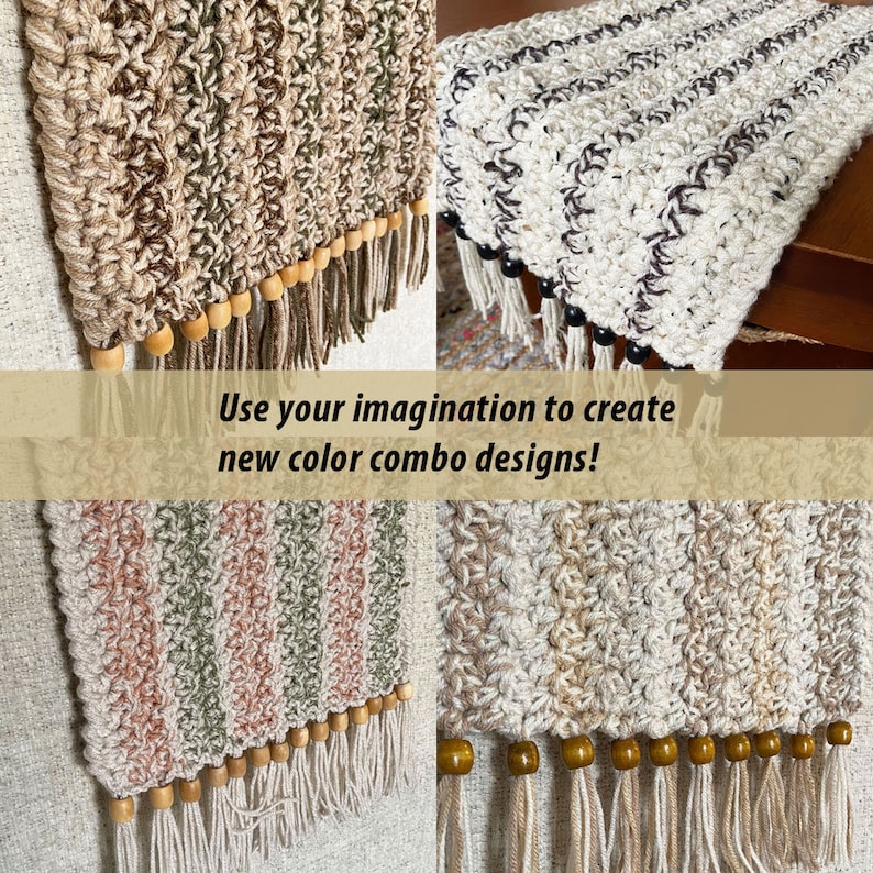 Pattern! Quick & Easy Crochet Table Runner Tutorial | Beginner Level - Etsy