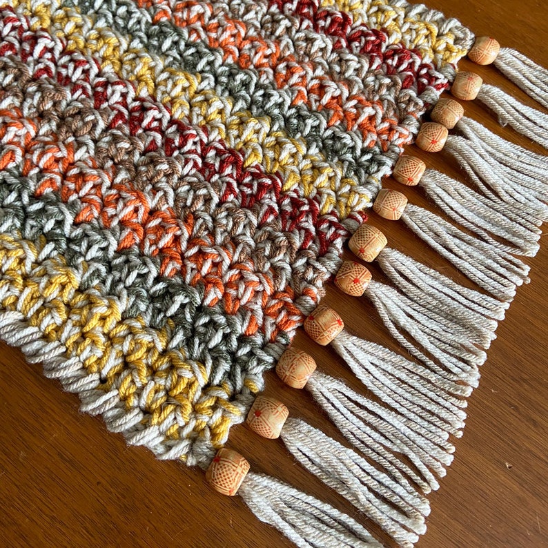 Pattern! Quick & Easy Crochet Table Runner Tutorial | Beginner Level - Etsy