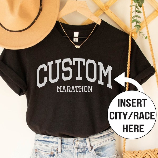 Custom Marathon Shirt - Etsy