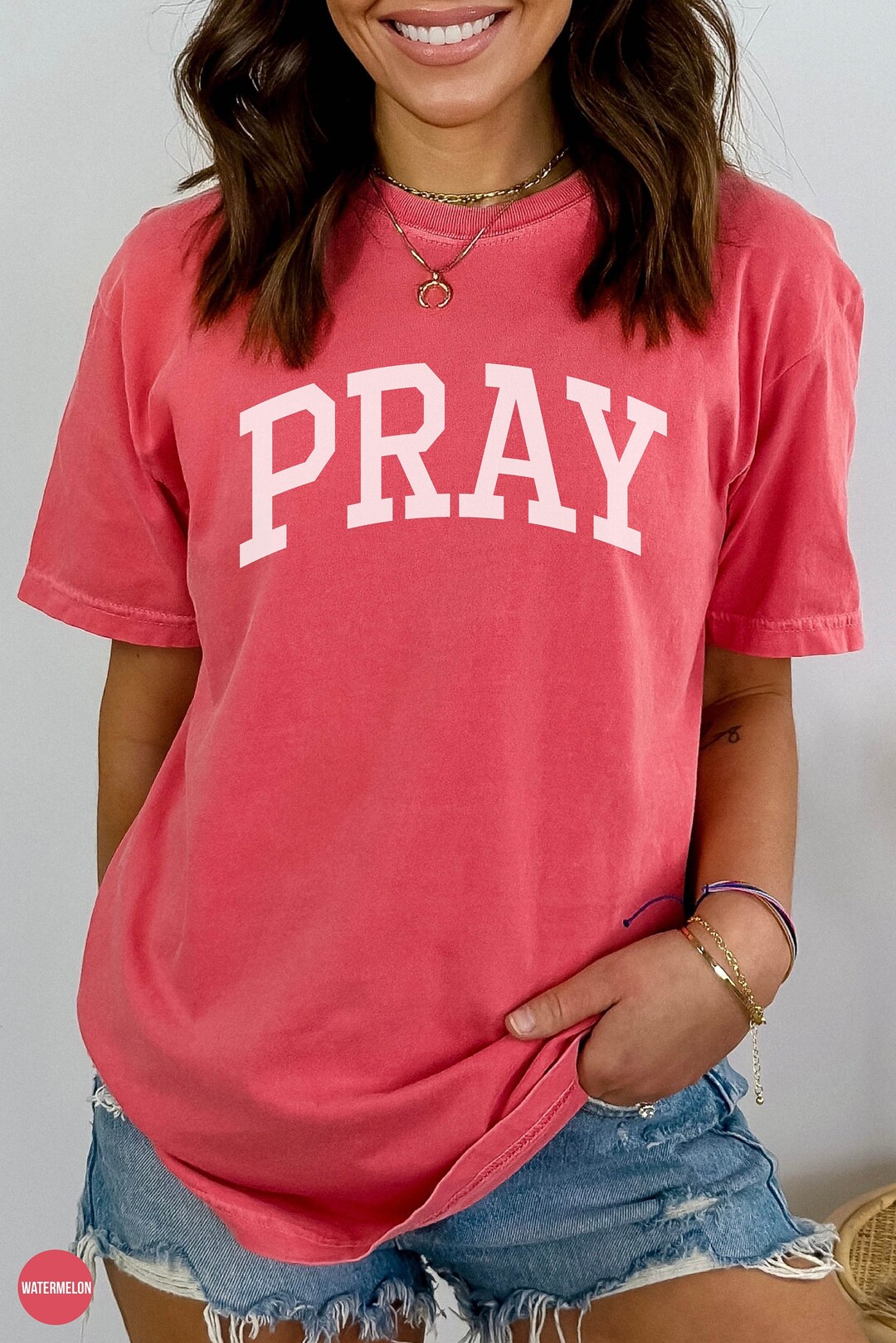 Pray Shirt, Pray Comfort Colors Shirt, Love Like Jesus Shirt, God is ...