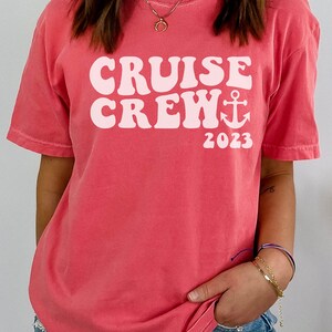 Retro Cruise Crew Shirt, Cruise Group Shirts, Cruise Comfort Colors ...