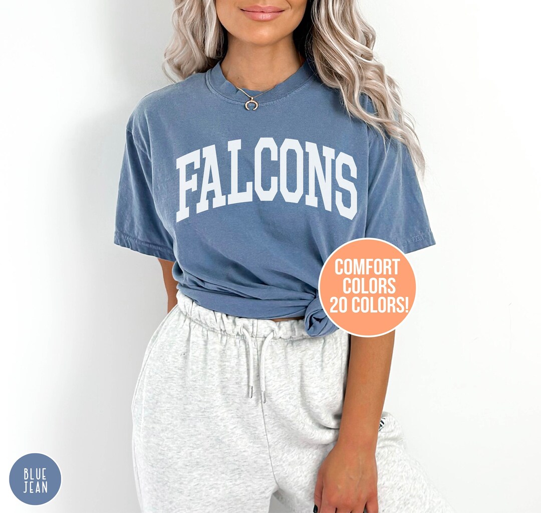 Falcons School Team Mascot Shirt, Falcons Shirt, Falcons Team Mascot ...