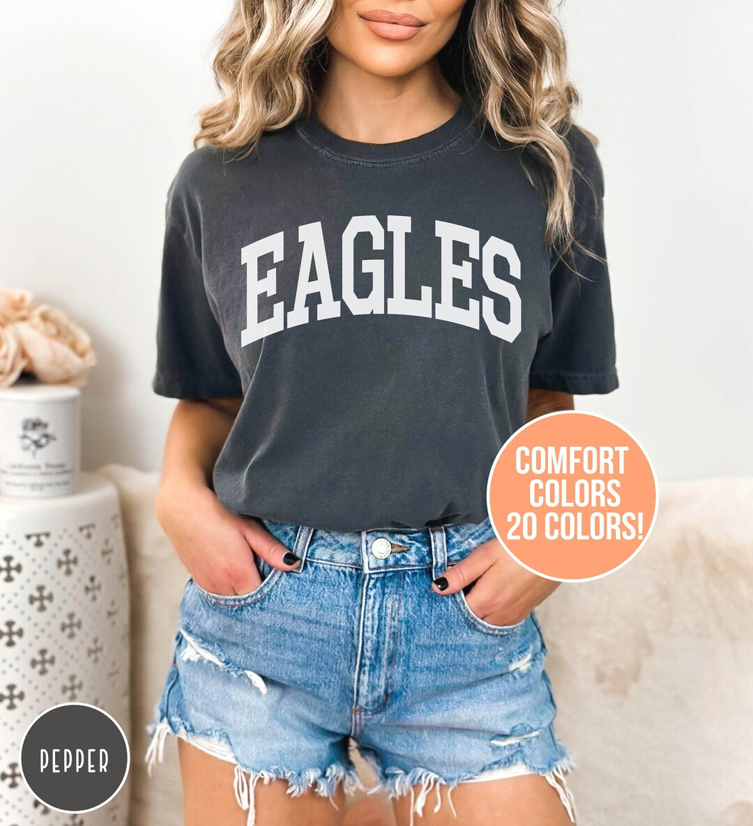 Eagles School Team Mascot Shirt, Eagles Shirt, Eagles Team Mascot ...
