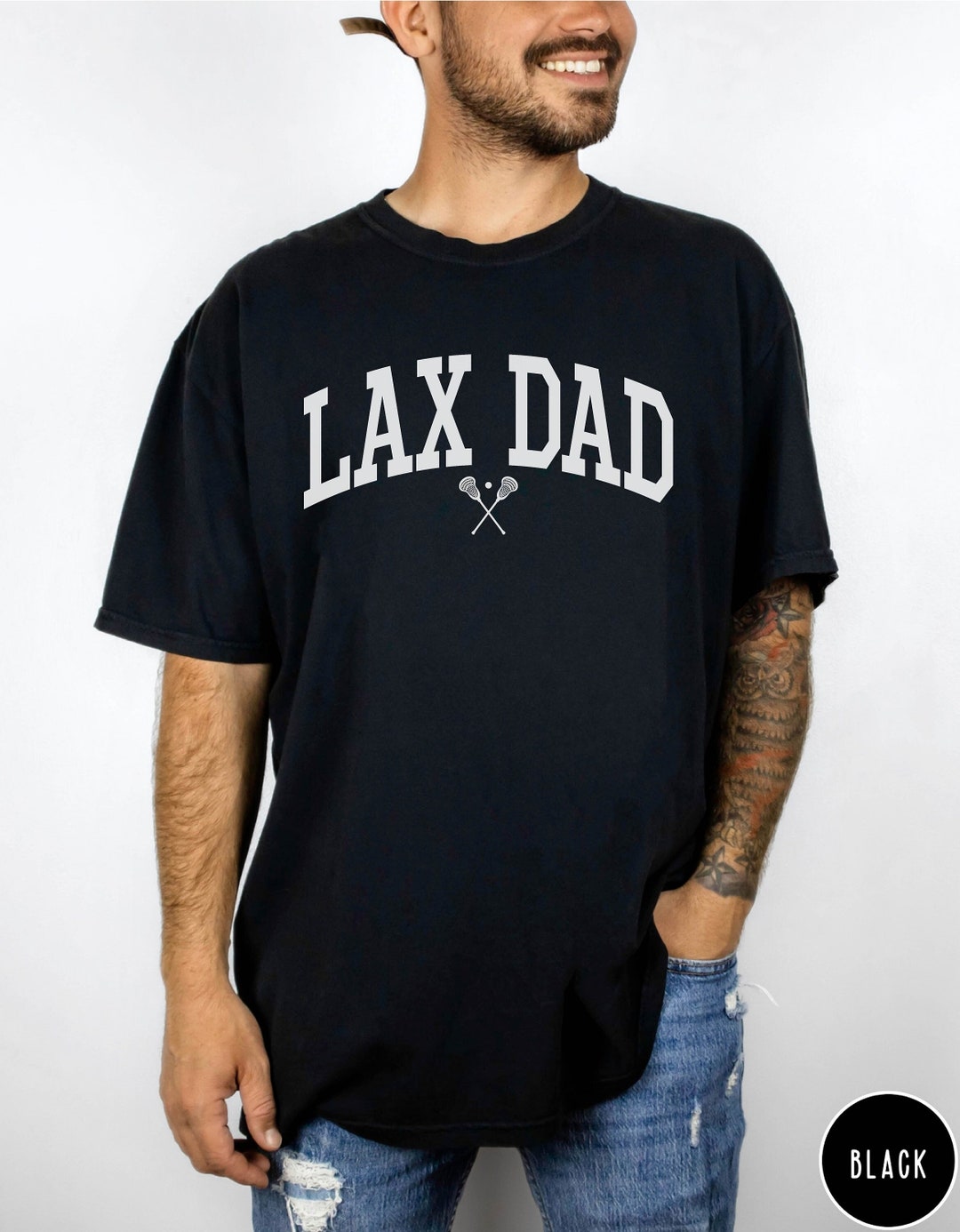 LAX Dad Shirt, Lacrosse Dad Shirt, LAX Dad Comfort Colors Shirt ...
