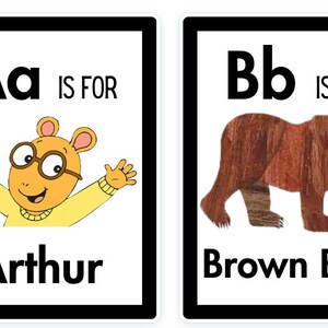 Book Character Posters Classroom Posters Classroom Decor - Etsy