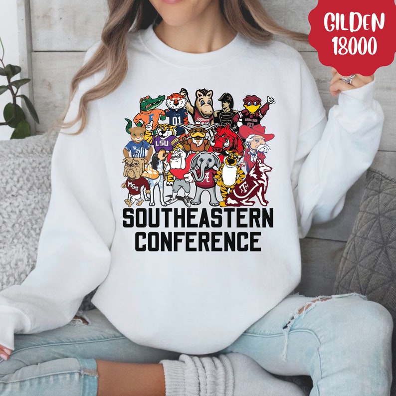 SEC Sweatshirt / Southeastern Conference Sweatshirt / SEC Merch / New ...