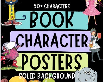 Digital Character Affirmations 40 Book Characters Childrens Storybook ...