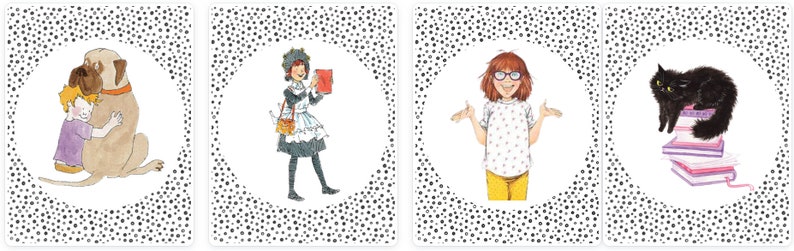 Book Character Posters / Classroom Library Posters - Etsy