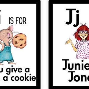 Book Character Posters Classroom Posters Classroom Decor - Etsy