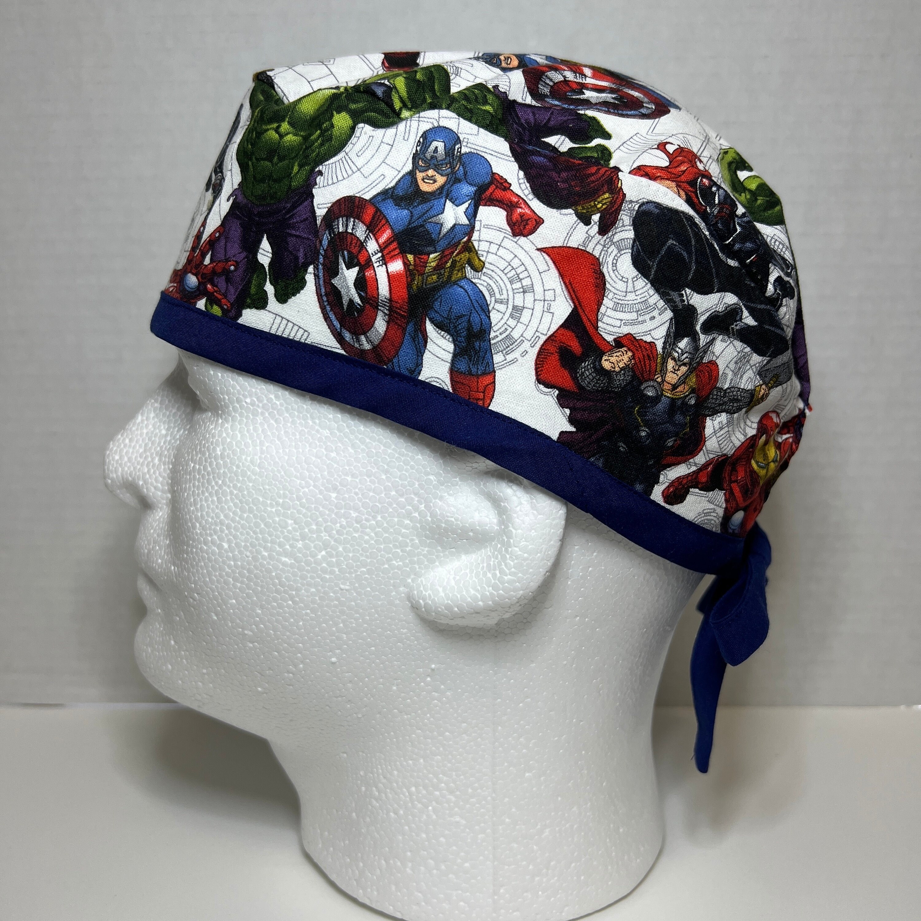 Marvel Avengers Men's Scrub Hat - Etsy