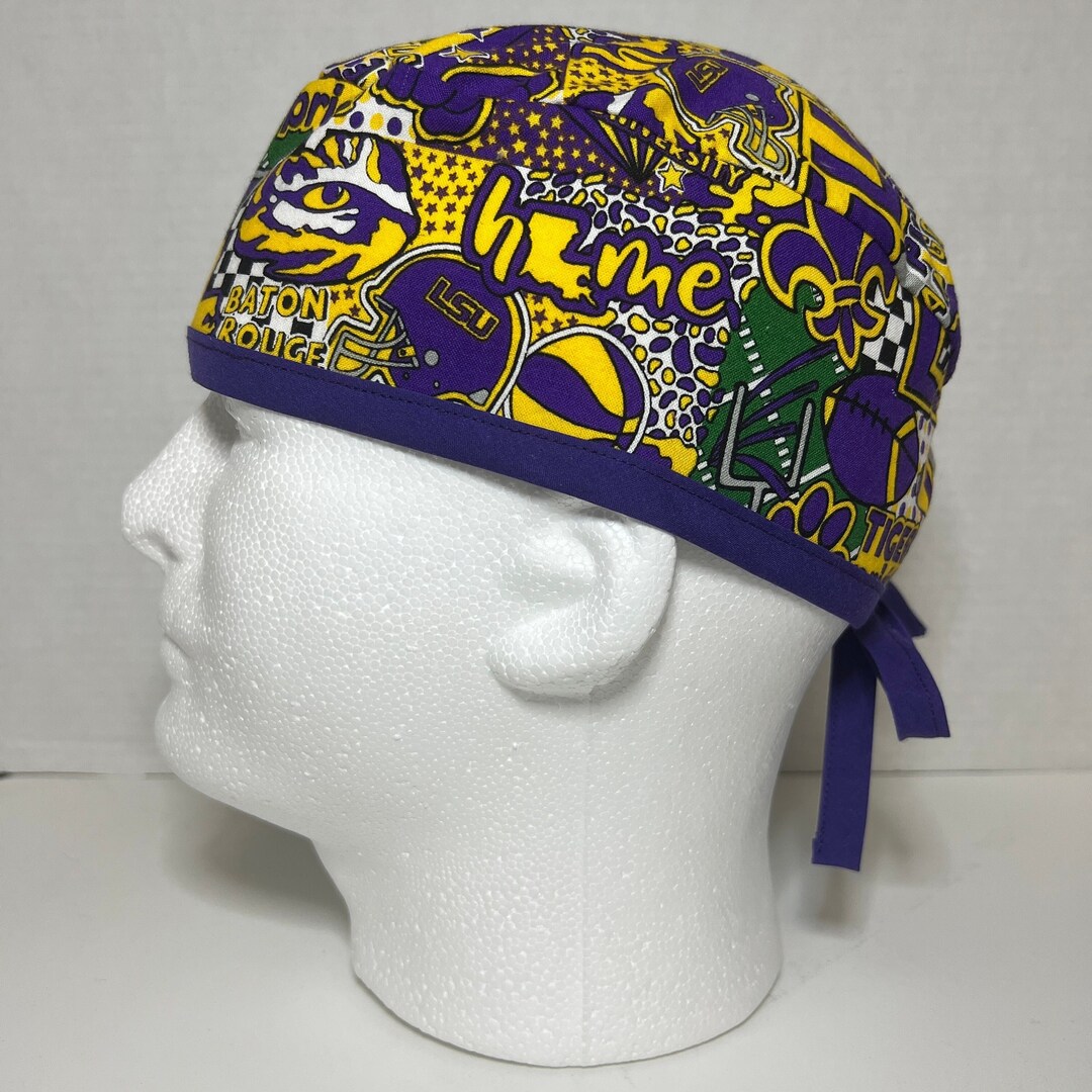 LSU Men's Scrub Hat - Etsy