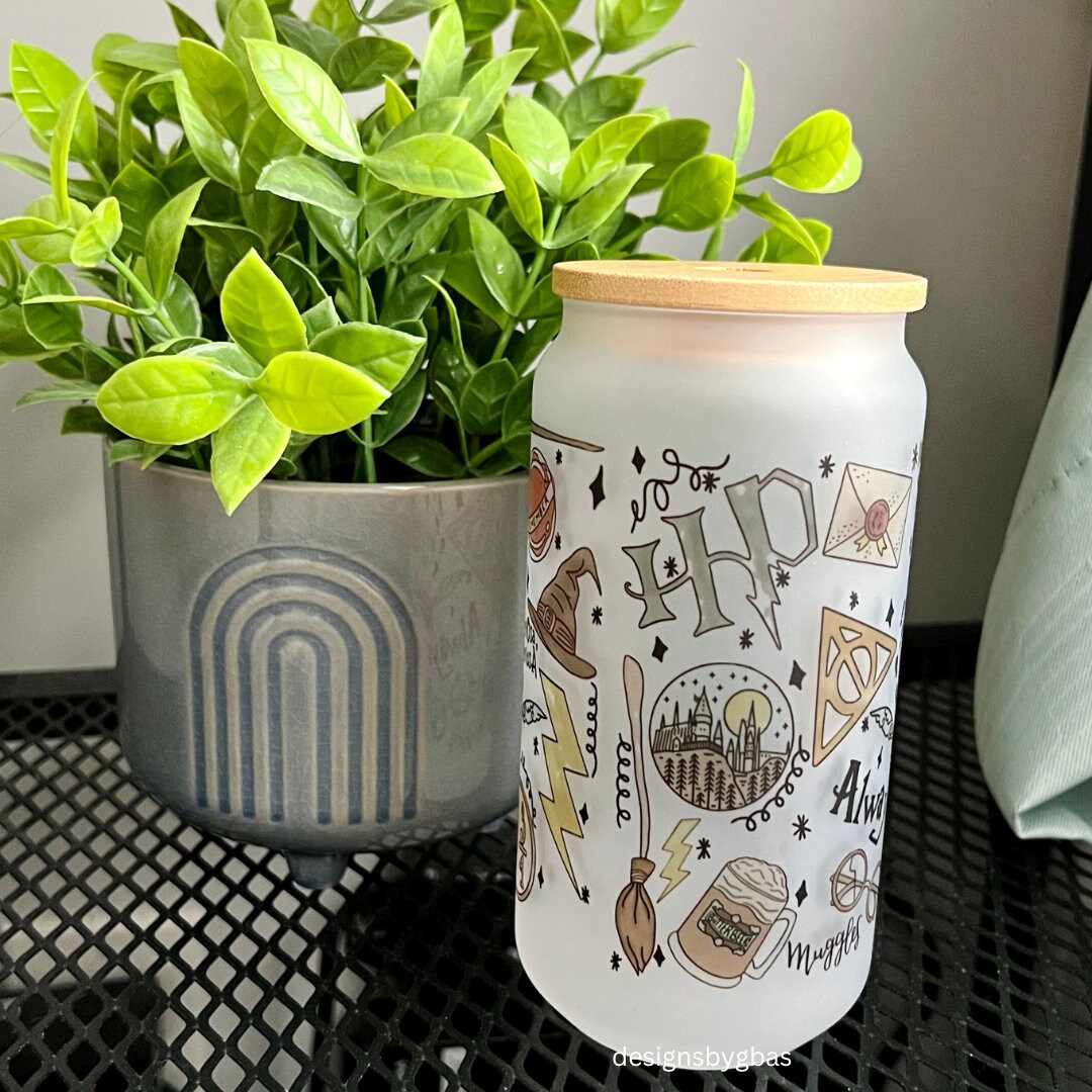 Wizard Glass Cup, Quidditch World, Magic Glass Cup, Wizard Themed Glass ...