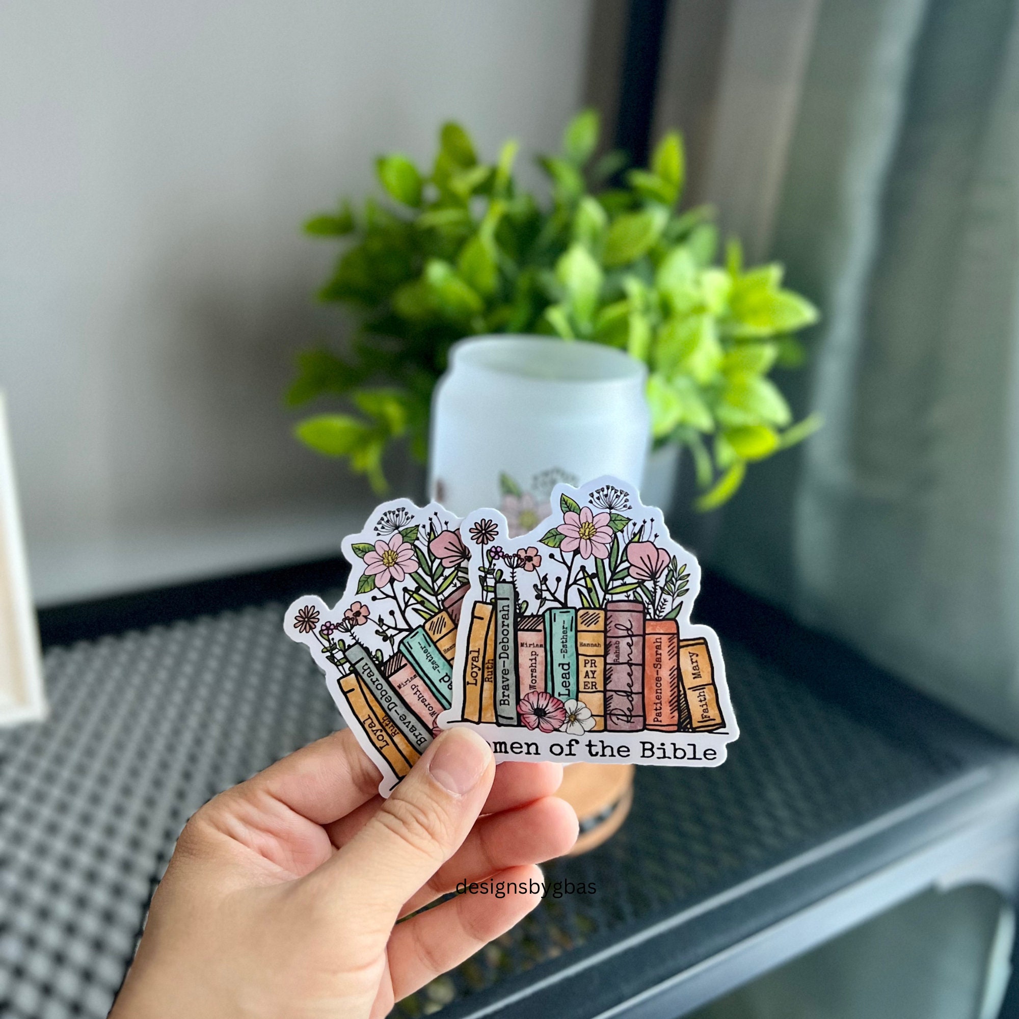 Christian Affirmations Sticker, Bible Affirmation Sticker, Women of the ...