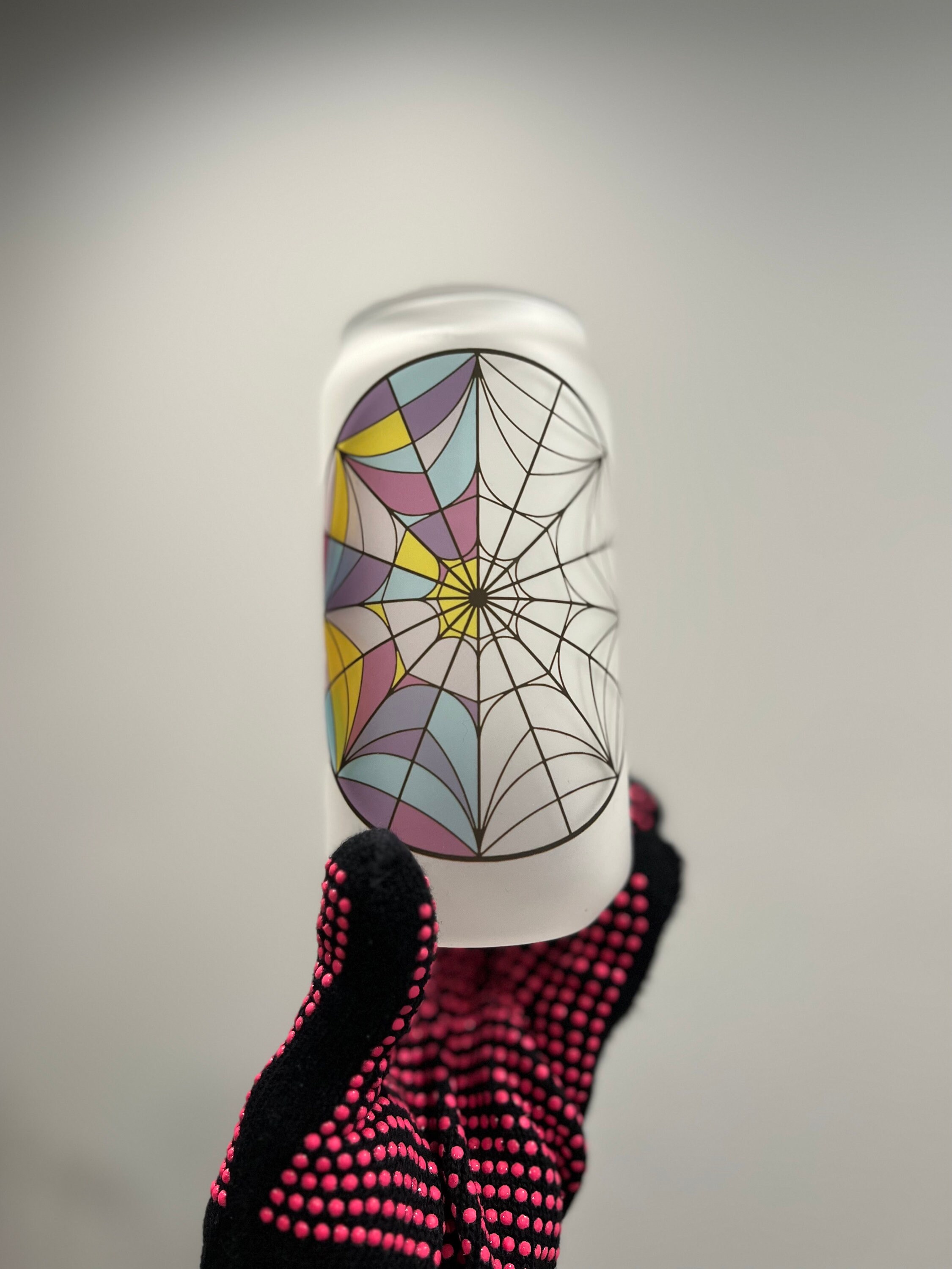 Ophelia Split Window Frosted Glass Can Wednesday Addams Frosted Glass ...