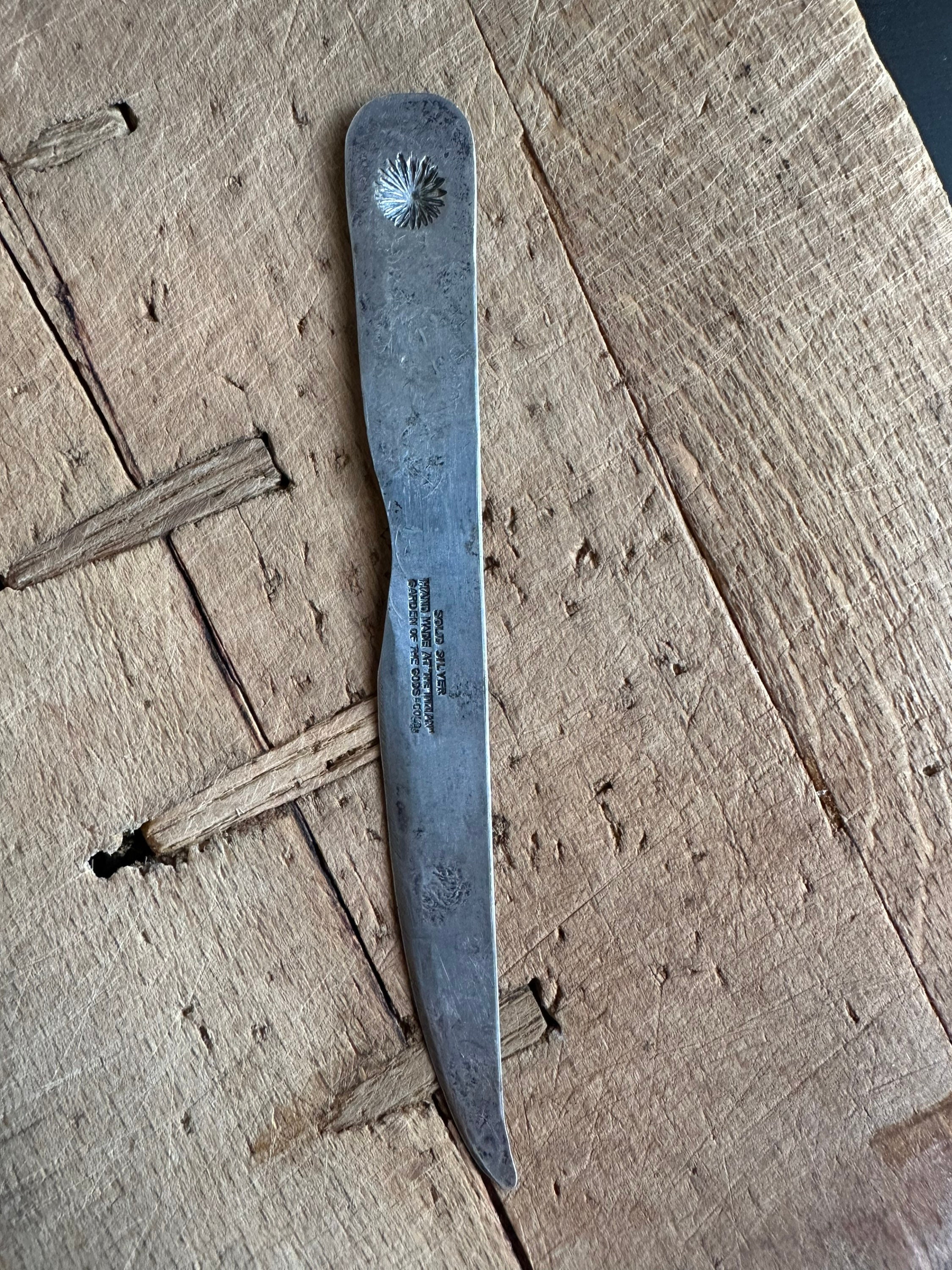 Rare Native American Garden of the Gods Letter Opener - Old Pawn Navajo ...