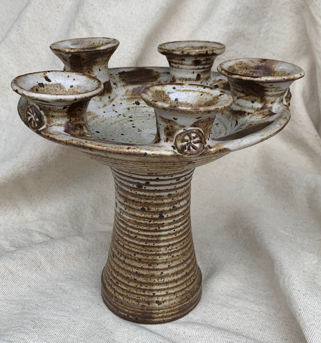 Vintage 1970s VIVIKA + OTTO HEINO Rare Ojai Studio Pottery Chalice ...