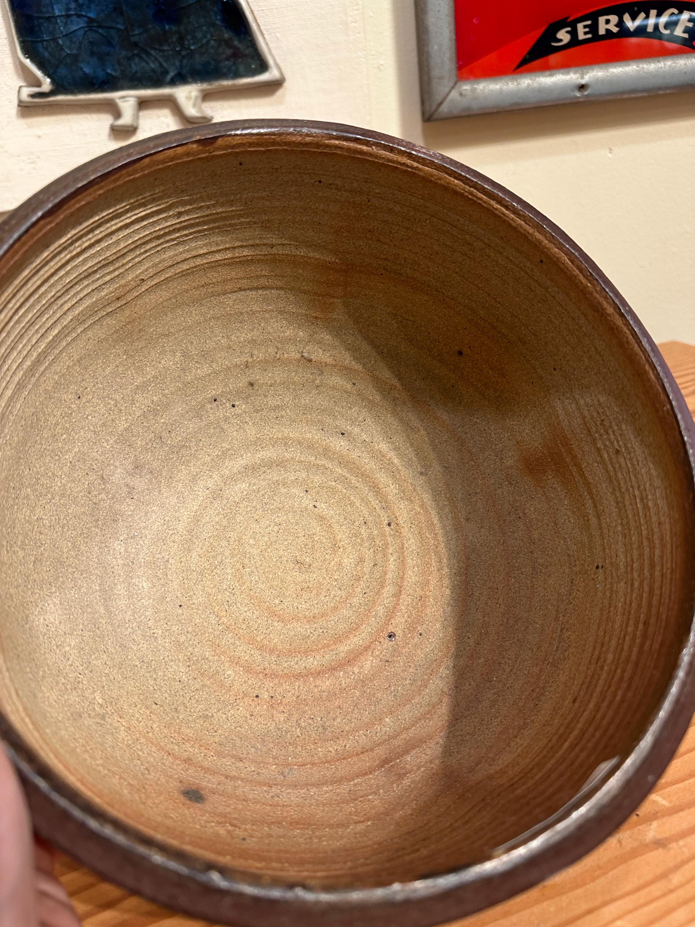 Vintage VIVIKA OTTO HEINO Rare Ojai Studio Pottery Large Bowl ...