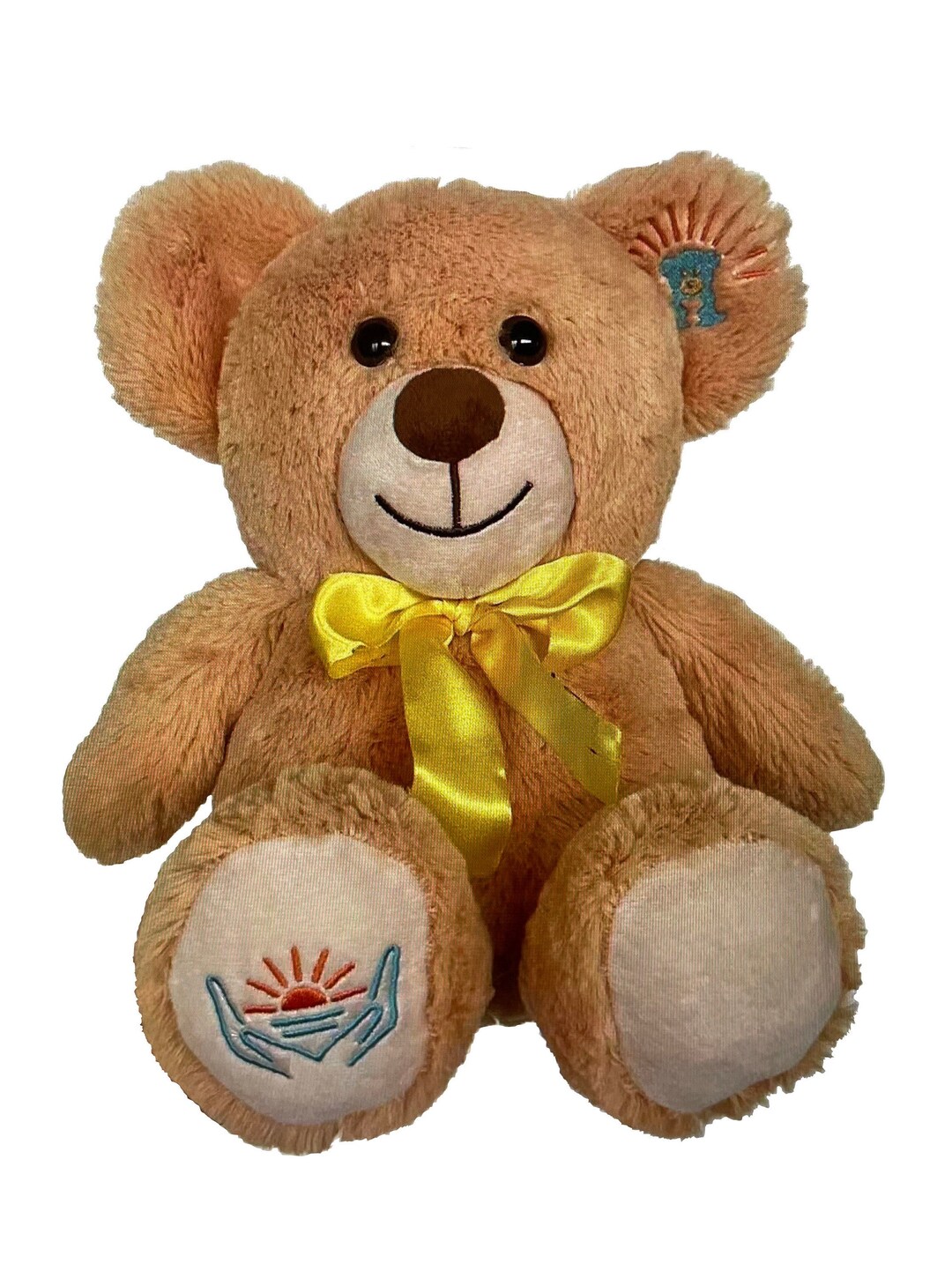 Hopeful Bear: the Power of Crystals in a Snuggly Bear - Etsy