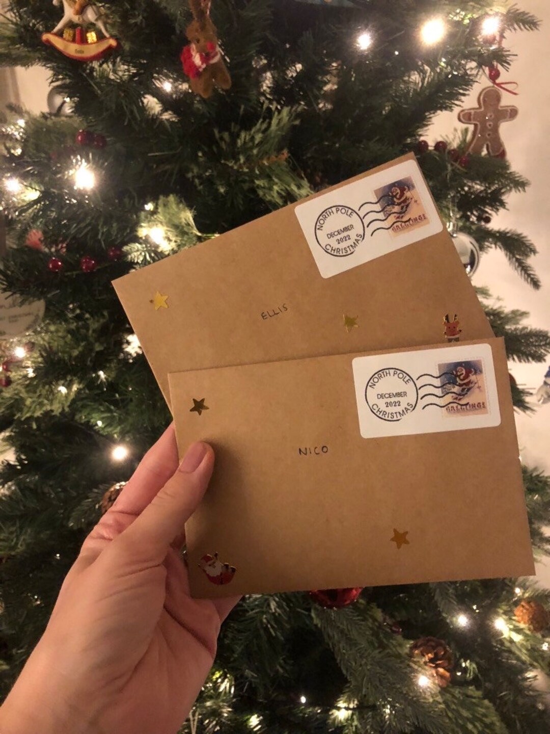 Handwritten Letter From Santa - Etsy