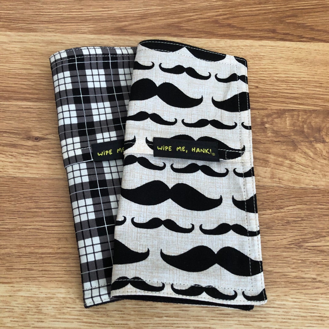 Mustache or Plaid-edc Premium Hank - Etsy