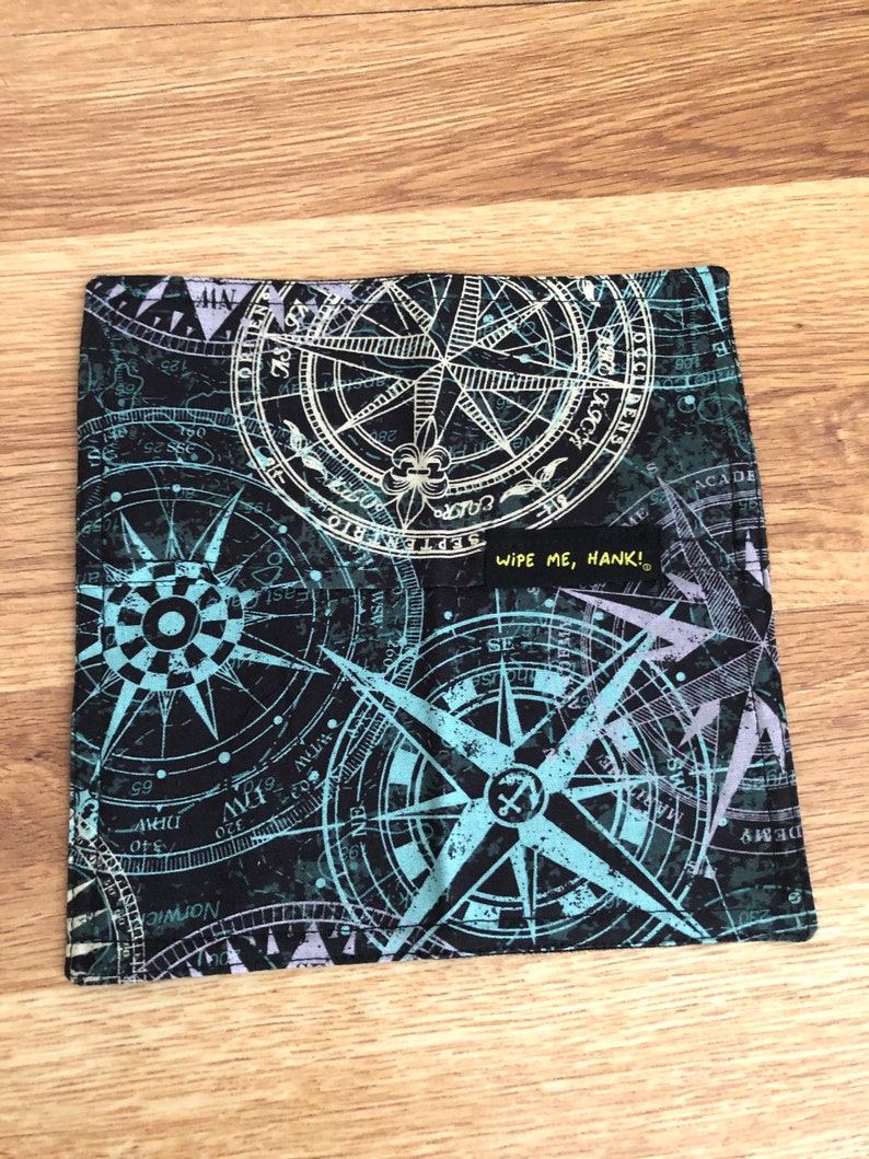 World Map Nautical Compass - EDC Premium Hank - Etsy