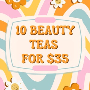 Loaded Beauty Boosted Tea Mixes - Healthy Vitamin Tea W/collagen and ...