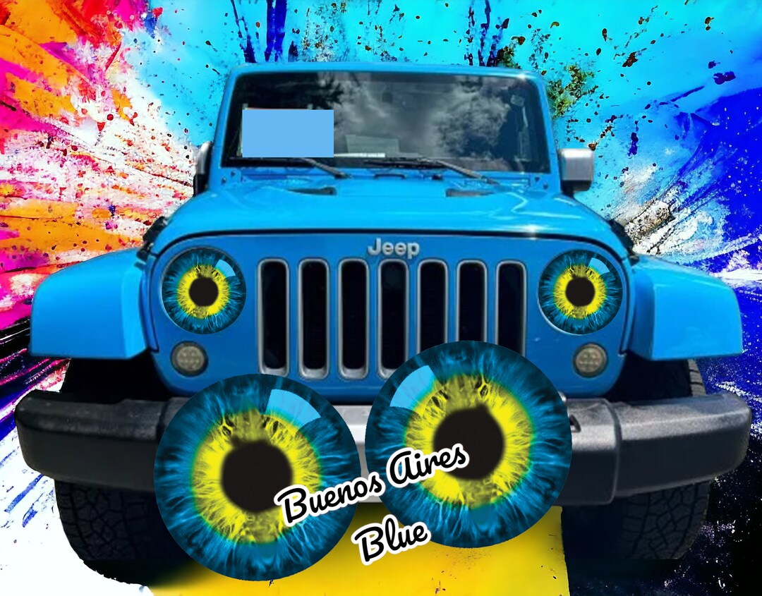 Random Series Headlight Decals - Etsy