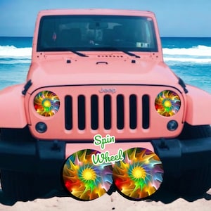 Random Series Headlight Decals - Etsy