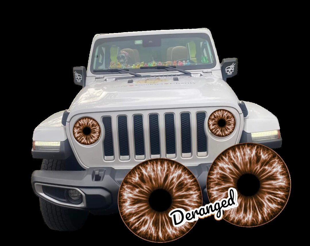 Psycho Series Headlight Decals - Etsy