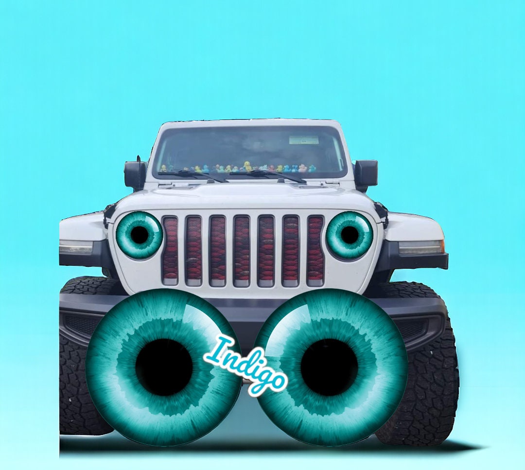 Round Eyes Series Headlight Decals - Etsy