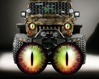 No Fear Blower Snake Eyes 2 Decals / Stickers Set Great for Blower ...